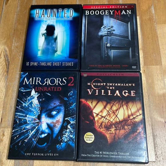 Media | 4 Horror Movie Dvds | Poshmark
